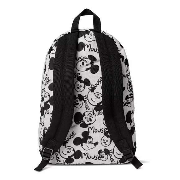 Disney | Bags | Disney Mickey Mouse Allover Design Black And White ...